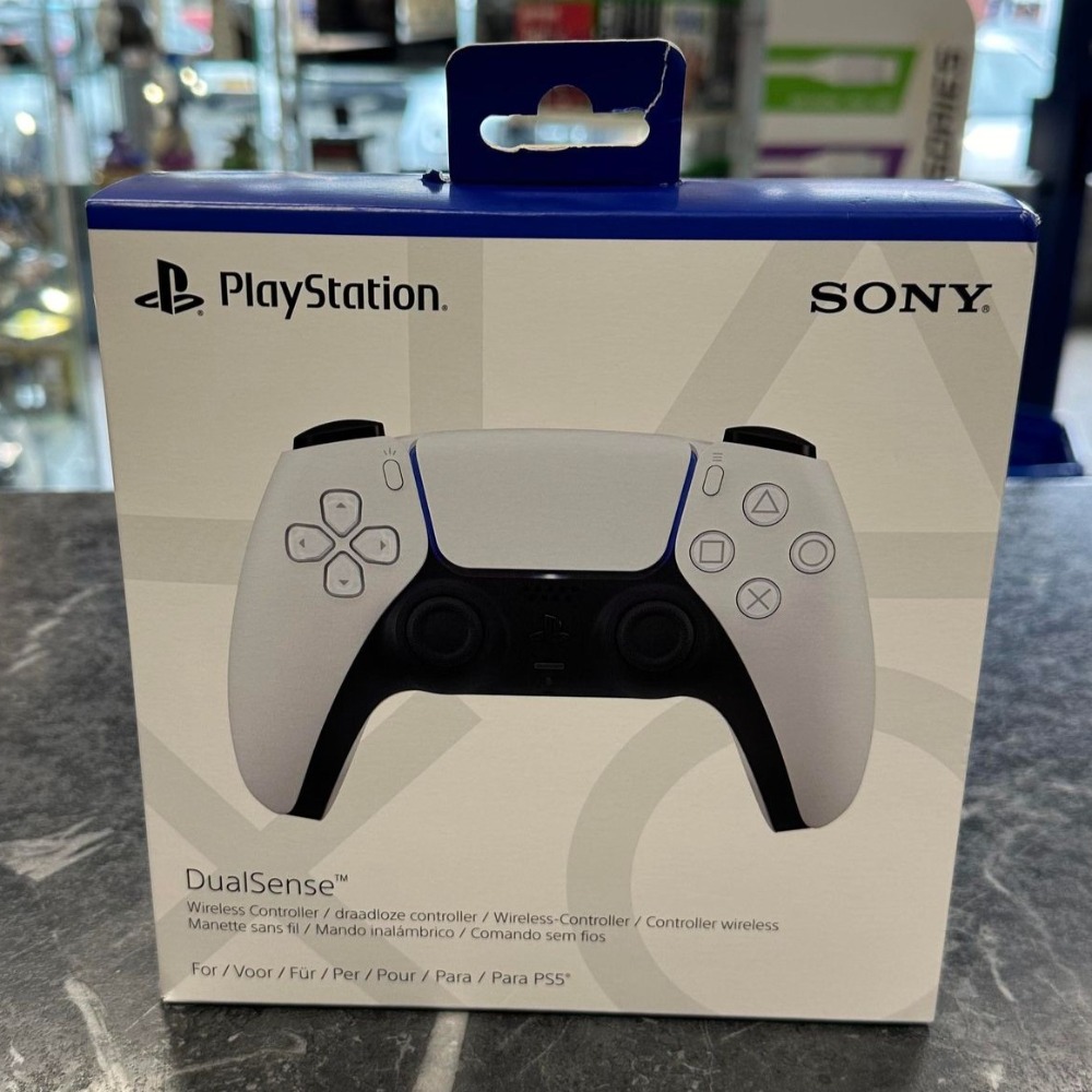 New PLAYSTATION PS5 DualSense Wireless Controller - White - Own4Less